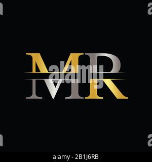 abstract letter mr simple geometric logo vector Stock Vector Image & Art - Alamy