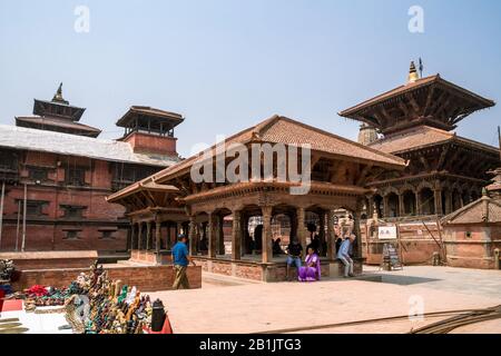 Taleju Hindu temple dedicated to Taleju Bhawani royal goddess of Malla ...