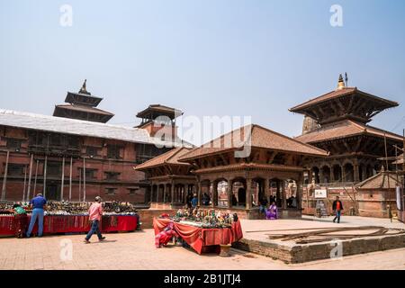 Taleju Hindu temple dedicated to Taleju Bhawani royal goddess of Malla ...