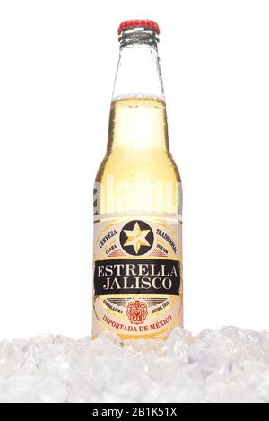 Ice Cold Mexican Beer Stock Photo - Alamy