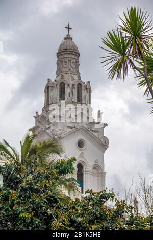 Cathedrak, historical center of Quito, founded in the 16th century on ...
