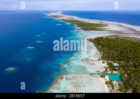 Impressions of Ahe Atoll, Tuamotu Archipel, French Polynesia Stock ...