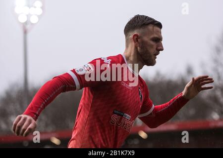Ashley Eastham. SALFORD CITY 1-2 Colchester United FC. 22/02/20. Sky ...
