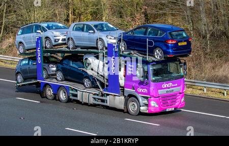 CINCH car transporter carrier; Motorway heavy bulk Haulage delivery ...
