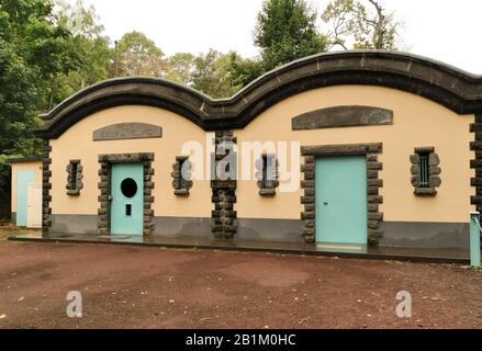 Volvic source capture gallery, Puy de Dome, Auvergne, France Stock ...