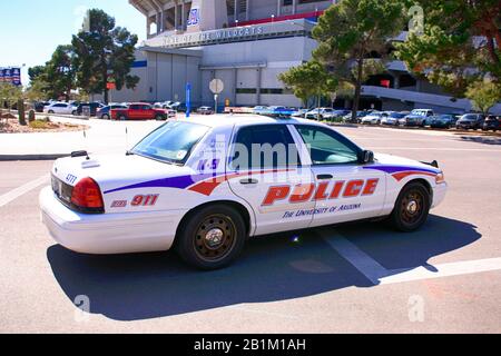 University of Arizona Police cruiser on campus in Tucson AZ Stock Photo ...