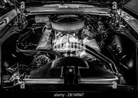 hot rod engine bay Stock Photo - Alamy