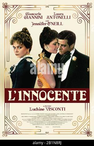 Giancarlo Giannini, Laura Antonelli, "The Innocent" (aka L'innocente ...