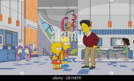 THE SIMPSONS, Lisa Simpson (center - voice: Yeardley Smith), 'The Very ...