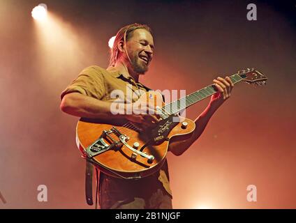 Teskey Brothers Performing at Manchester O2 Ritz Featuring: Teskey ...
