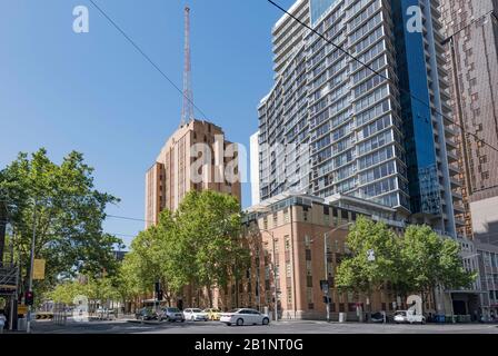 Russell Street Police Headquarters, Melbourne, Australia Stock Photo ...