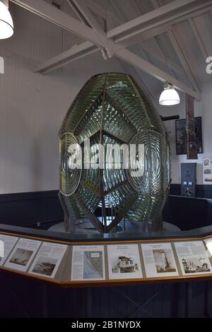First Order Fresnel Lens on Display at the Ponce de Leon Inlet ...