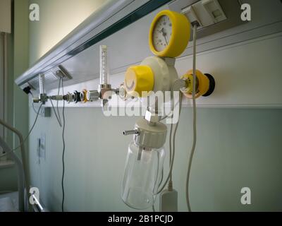 flowmeter of anesthesia machine Stock Photo - Alamy