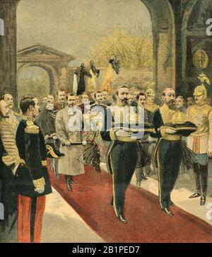 The funeral of the Tsar Alexander III Stock Photo - Alamy