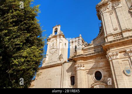 Church, Oria, Puglia, Italy Stock Photo - Alamy