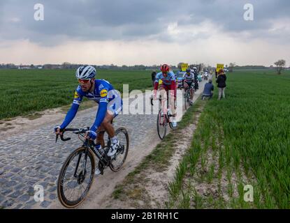 Belgian Philippe Gilbert of Deceuninck - Quick-Step pictured in action ...