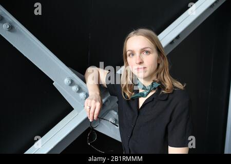 Portrait of Ella Frances Sanders 07/12/2019 ©Basso CANNARSA/Opale Stock ...