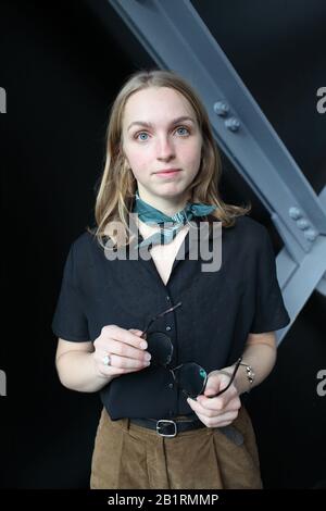 Portrait of Ella Frances Sanders 07/12/2019 ©Basso CANNARSA/Opale Stock ...