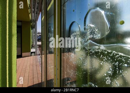 BIQ, algae House, Wilhelmsburg, Hamburg, Germany Stock Photo - Alamy