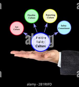 Components of Positive Safety Culture Stock Photo - Alamy