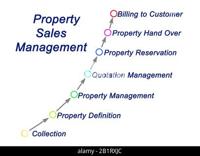 Components of Sales Management Process Stock Photo - Alamy