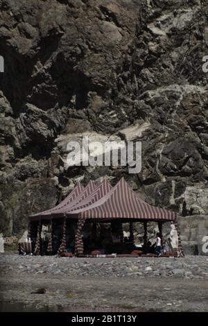 Wadi Fanja, Oman Stock Photo - Alamy
