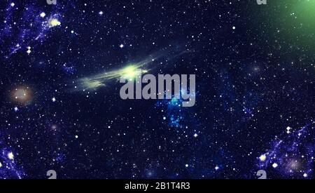 Beauty of outer space. Science fiction wallpaper. Elements of this ...