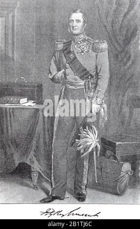 Somerset, Fitzroy James Henry Lord Raglan Stock Photo - Alamy