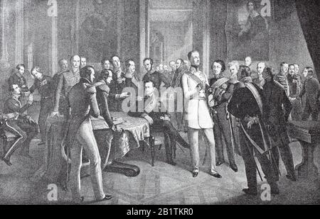 The Dresden Conference (December 23, 1850 to May 16, 1851) took place ...