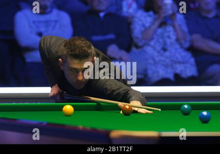 Waterfront, Southport, Merseyside, UK. 27th Feb, 2020. World Snooker ...