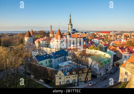 Tallinn city center Stock Photo - Alamy