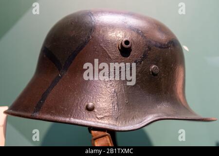 German Helmet Stahlhelm M1916 of World War I, used German Troops WW1 ...