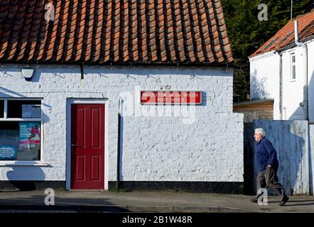 Post Office in the village of Middleton on the Wolds, East Yorkshire ...