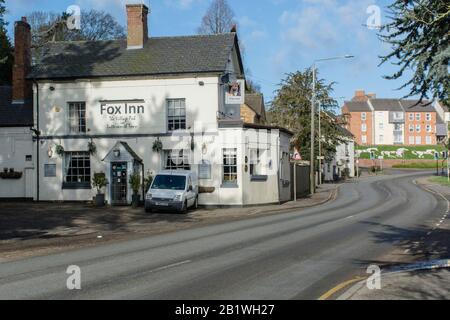 The Fox Inn Lutterworth Leicestershire Stock Photo - Alamy