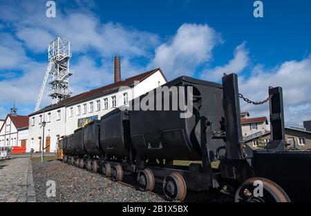 Reiche colliery shaft Stock Photo - Alamy