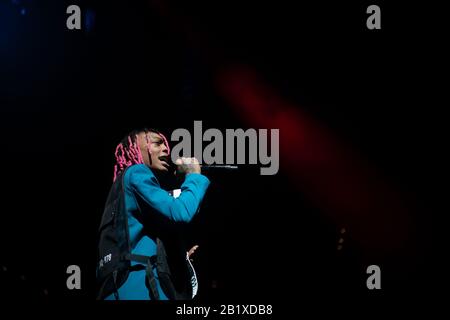 Tyla Yaweh, an Orlando-born rapper, performs as part of the Post Malone ...