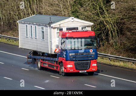Static caravan Haulage delivery trucks, lorry, transportation, truck ...