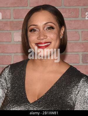 WESTWOOD, CA - FEBRUARY 27: Ayana Brown attends the Premiere of Netflix ...