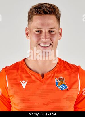 Alejandro (Alex) REMIRO of Real Sociedad during the UEFA Europa League ...