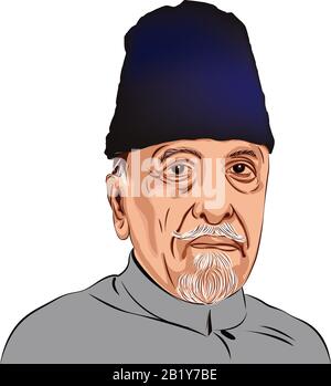 Maulana Abul Kalam Azad (1888 – 1958 ). a senior leader of the Indian ...