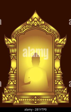 Temple Arch Design Vector