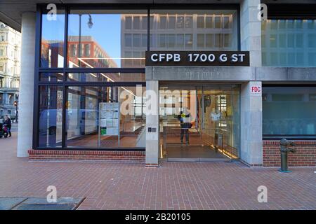 Consumer Financial Protection Bureau headquarters building, Washington ...