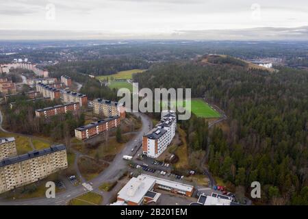 View of Edsberg, Sollentuna Stock Photo - Alamy