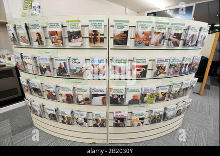 MacMillan cancer research information leaflets Stock Photo - Alamy