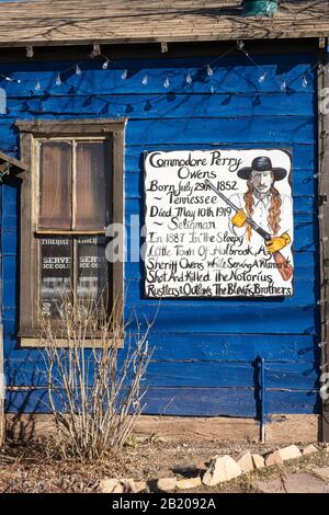 Historic Sheriff's House, Seligman, Arizona, USA This with the adjacent ...