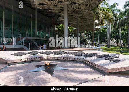 Granma Memorial at the Museo de la Revolucion havana Cuba that contains ...