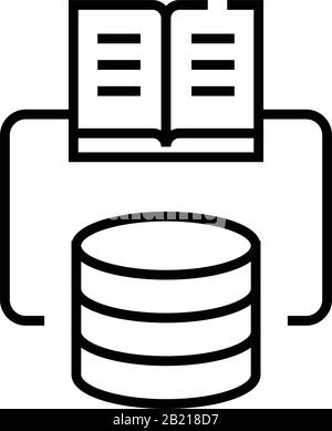 Paid classes black icon, concept illustration, vector flat symbol ...