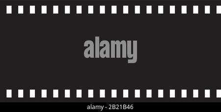 Vector blank cinema film story Icon template black color editable ...