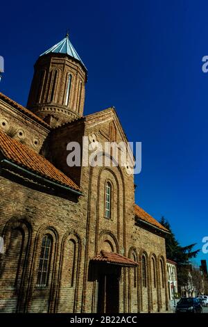 26 FEBRUARY 2020, TELAVI, GEORGIA: Old central historical part of ...