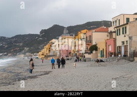 Varigotti, Finale Ligure, Savona, Liguria, Italia Stock Photo - Alamy